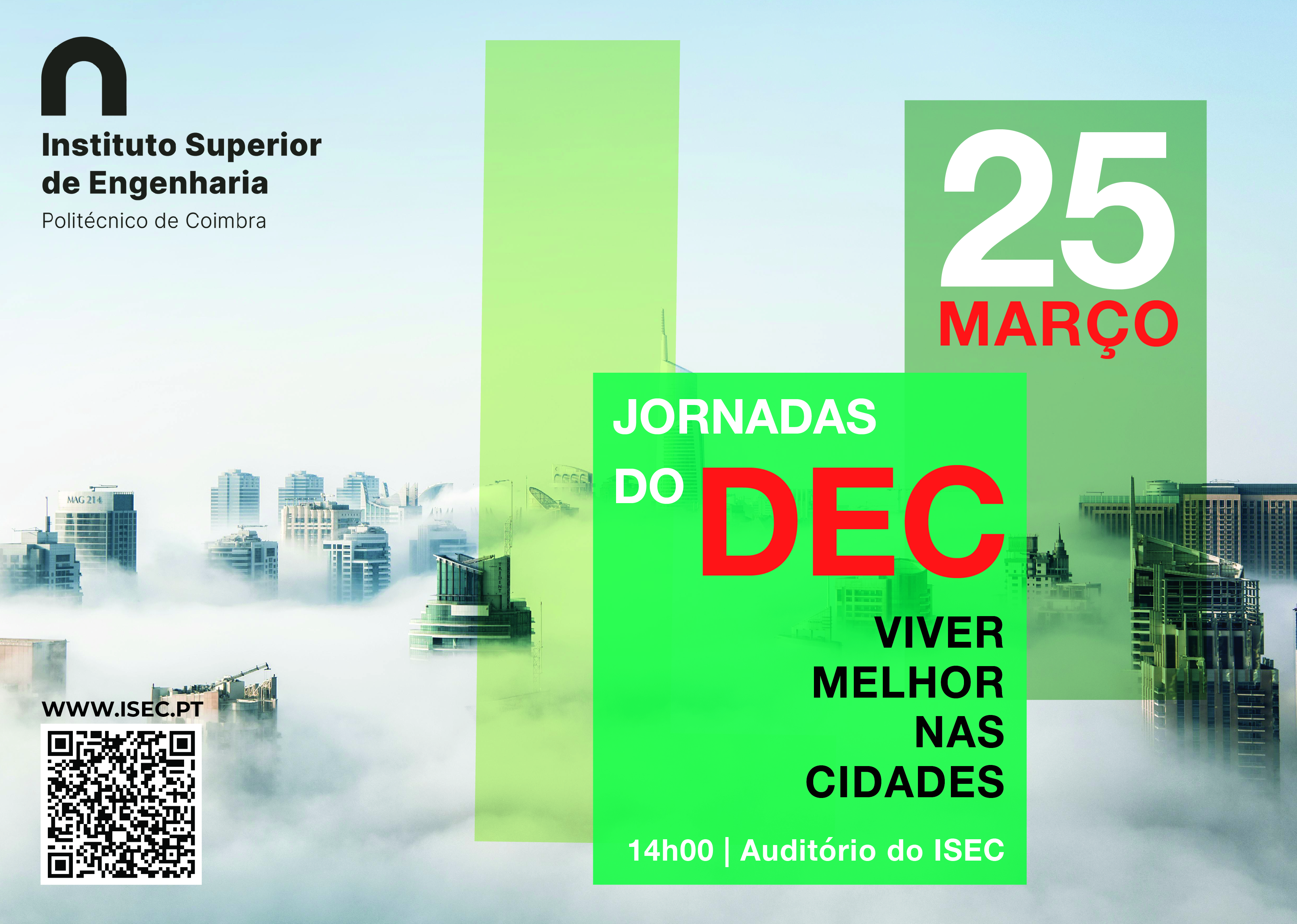 ISEC - Jornadas do DEC – "Viver melhor nas cidades"